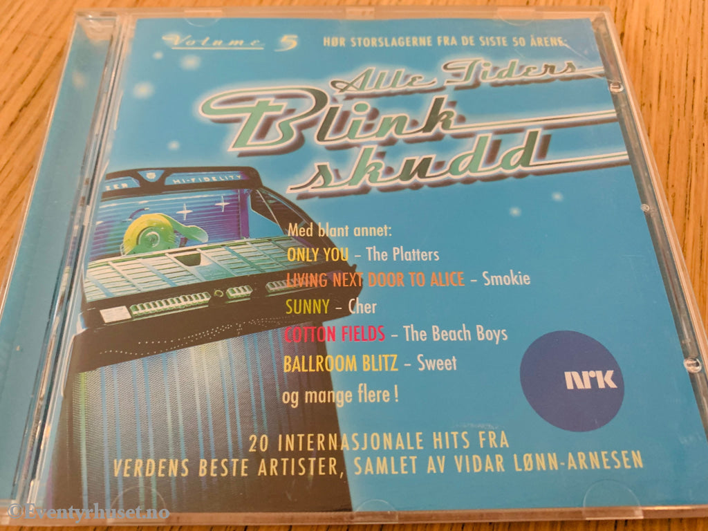 Alle tiders blinkskudd (NRK). Vol. 5. CD. – Eventyrhuset
