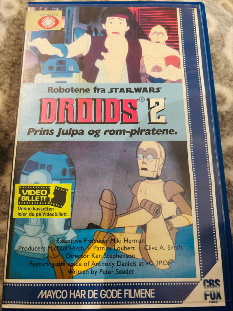 Droids. Vol. 2. 1985. VHS Big Box. – Eventyrhuset