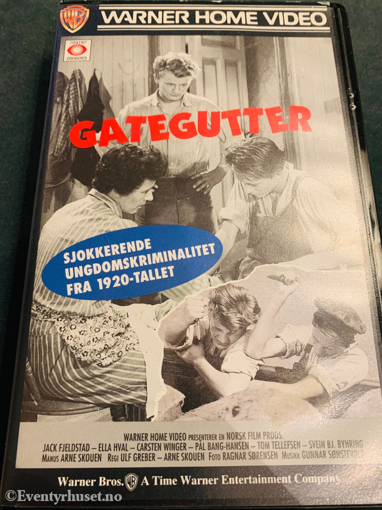 Gategutter. 1949. VHS. – Eventyrhuset