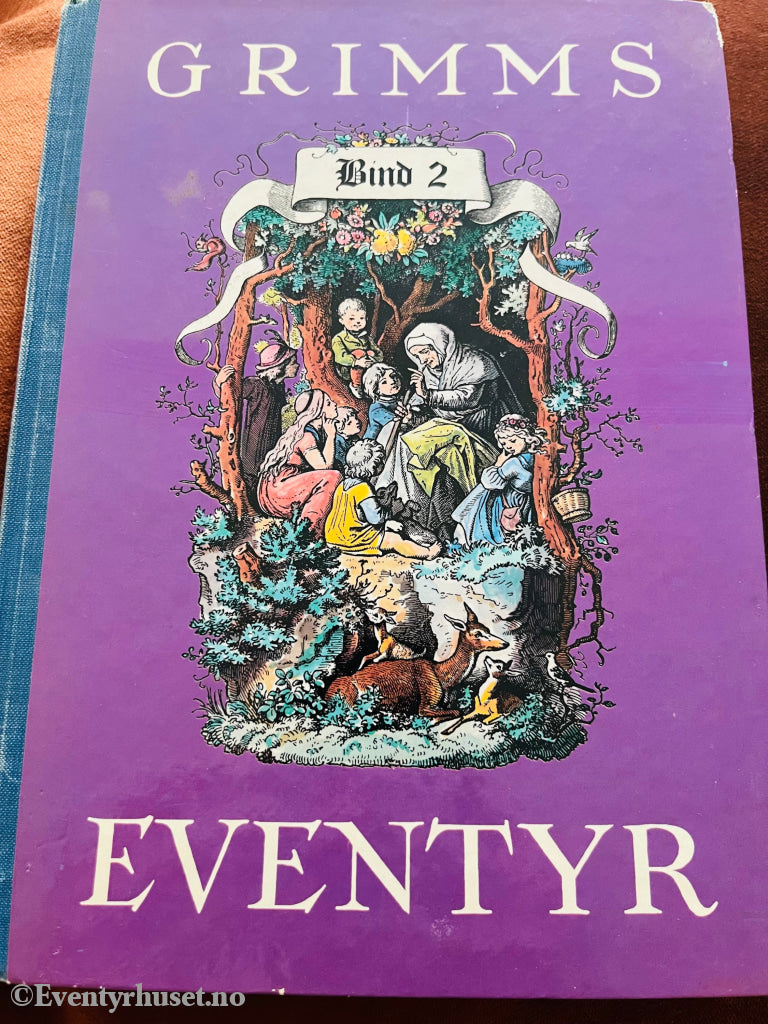 Grimms eventyr. Bind 2. 1970. (Aladdin serien). – Eventyrhuset