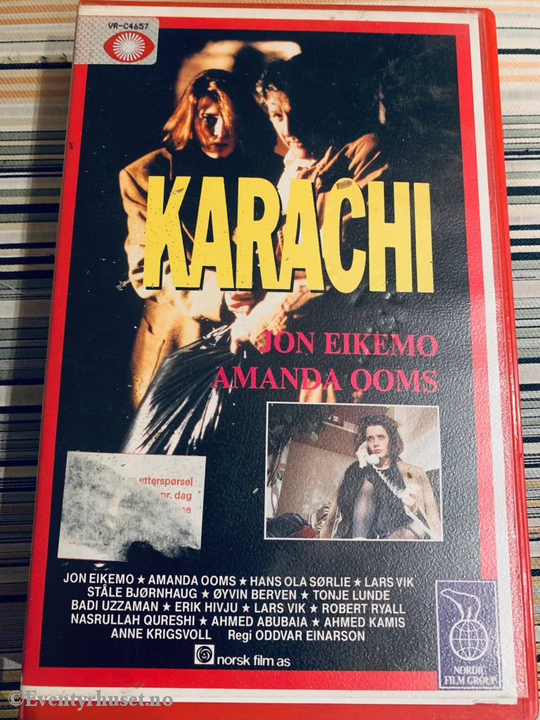 Karachi. 1989. VHS Big Box. – Eventyrhuset