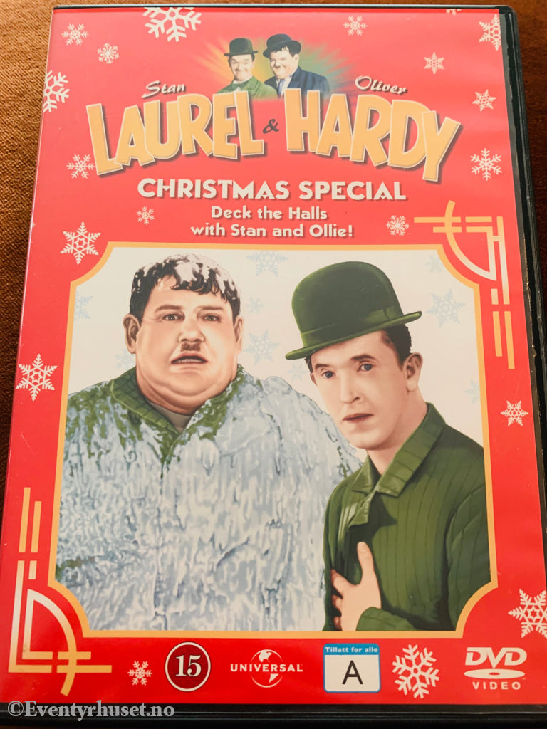 Laurel & Hardy Christmas Special (Helan & Halvan). DVD. – Eventyrhuset