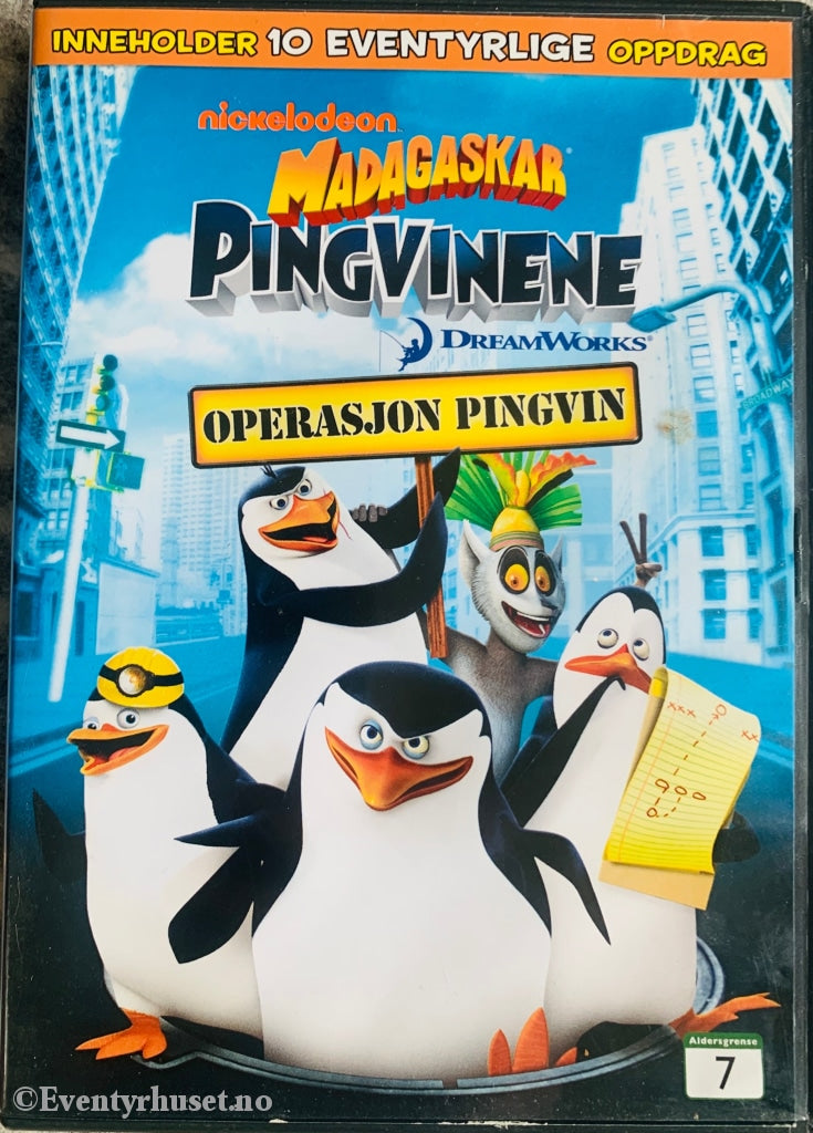 Madagaskar Pingvinene - Operasjon Pingvin. 2008. DVD. – Eventyrhuset