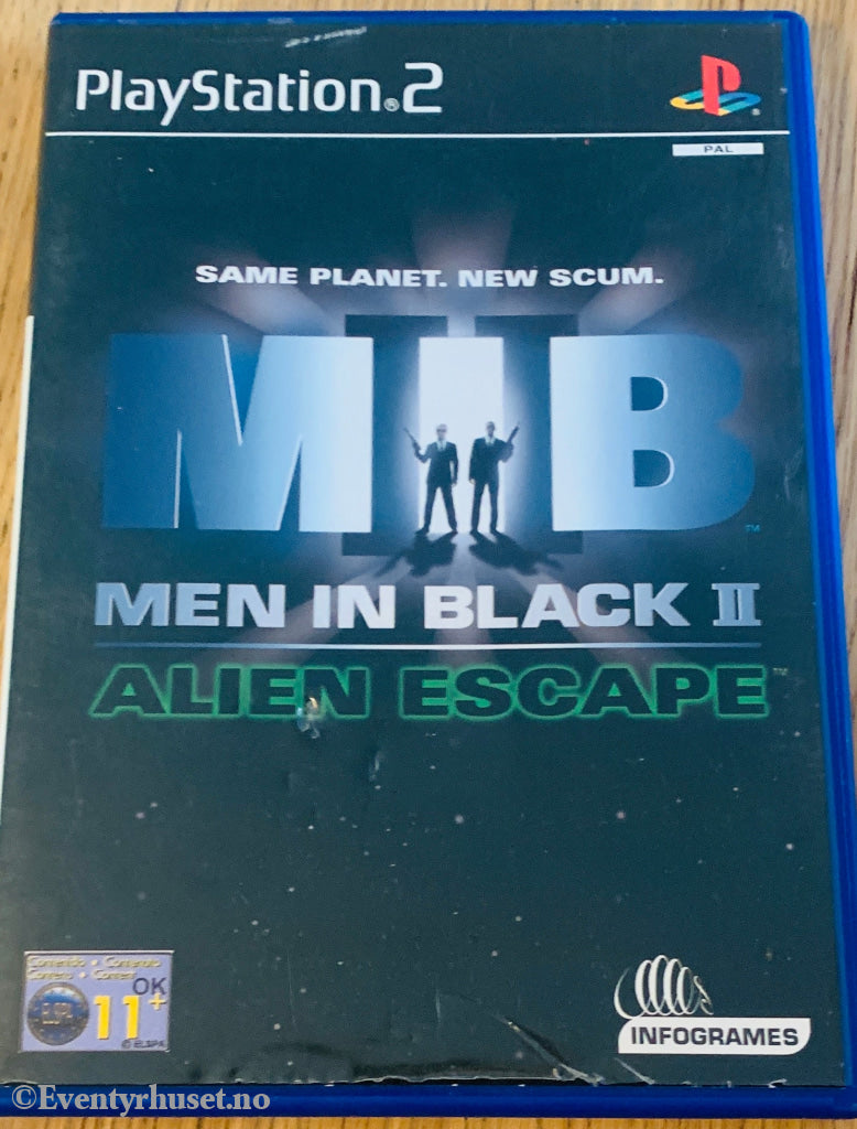 Men in Black II - Alien Escape. PS2. – Eventyrhuset
