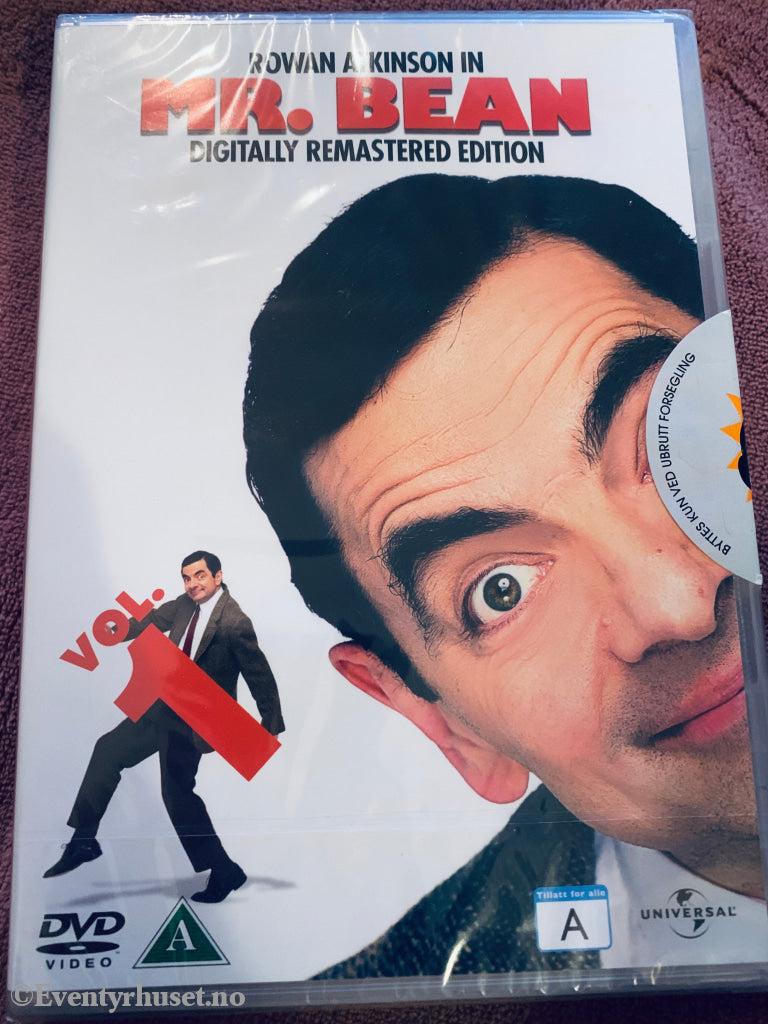 Mr. Bean Vol. 1 Digitally Remastered Edition. DVD. Ny i plast! – Eventyrhuset