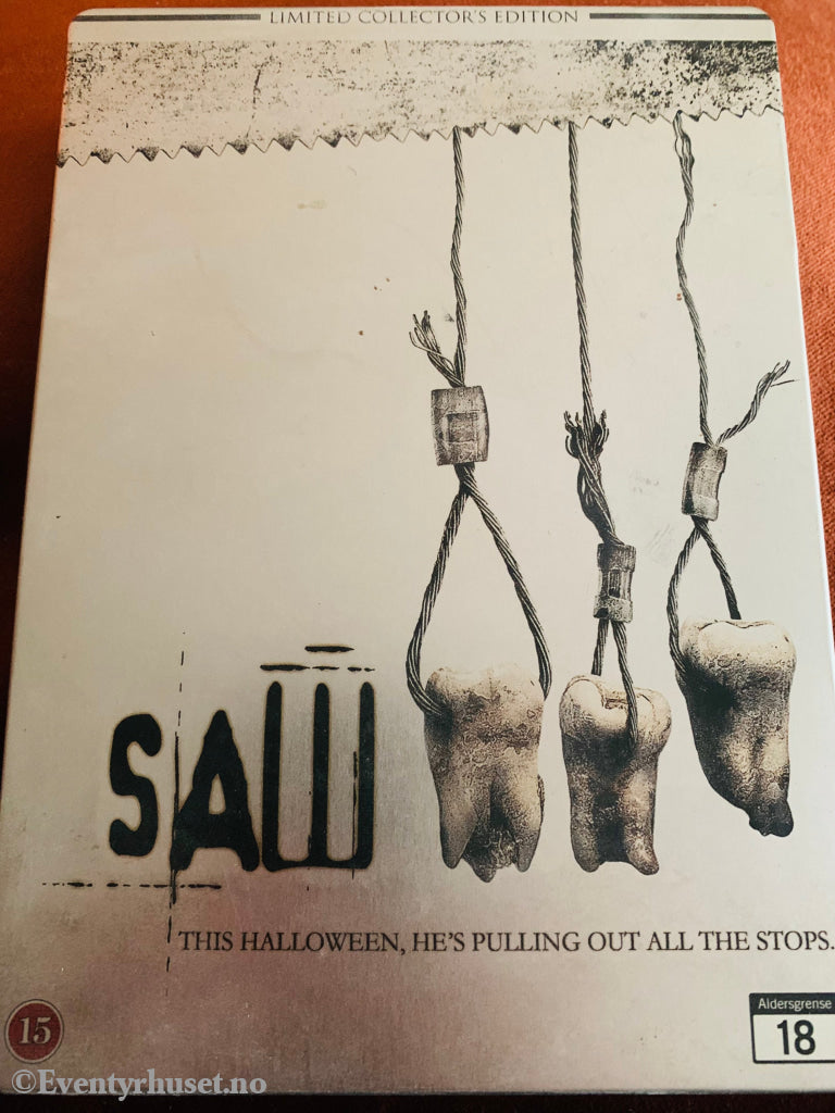 SAW. 2006. DVD Steelbox. – Eventyrhuset