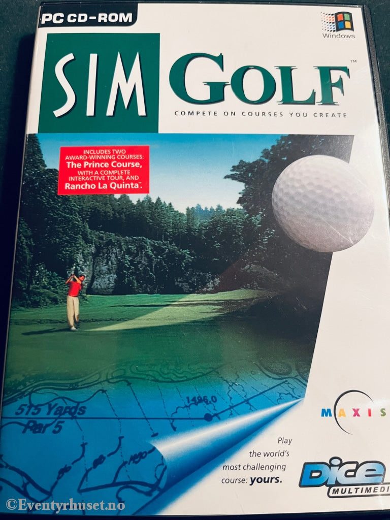 Sim Golf. PC spill. – Eventyrhuset