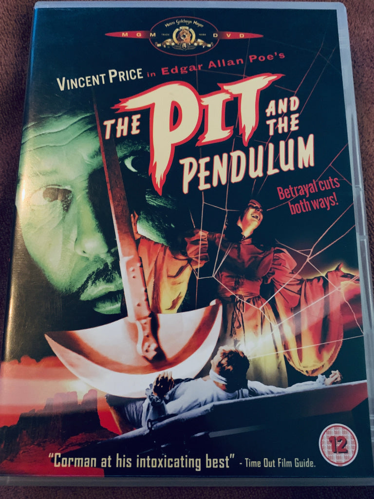 The Pit & The Pendulum. 1961. DVD. – Eventyrhuset