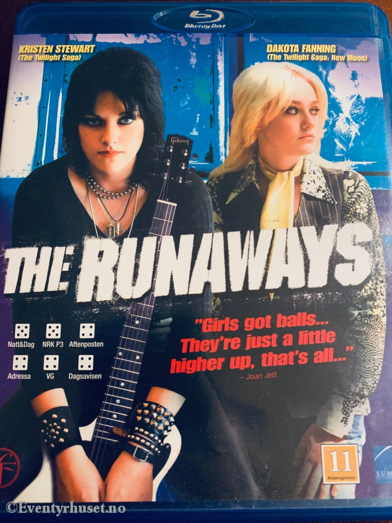 The Runaways. 2010. Blu-Ray. – Eventyrhuset