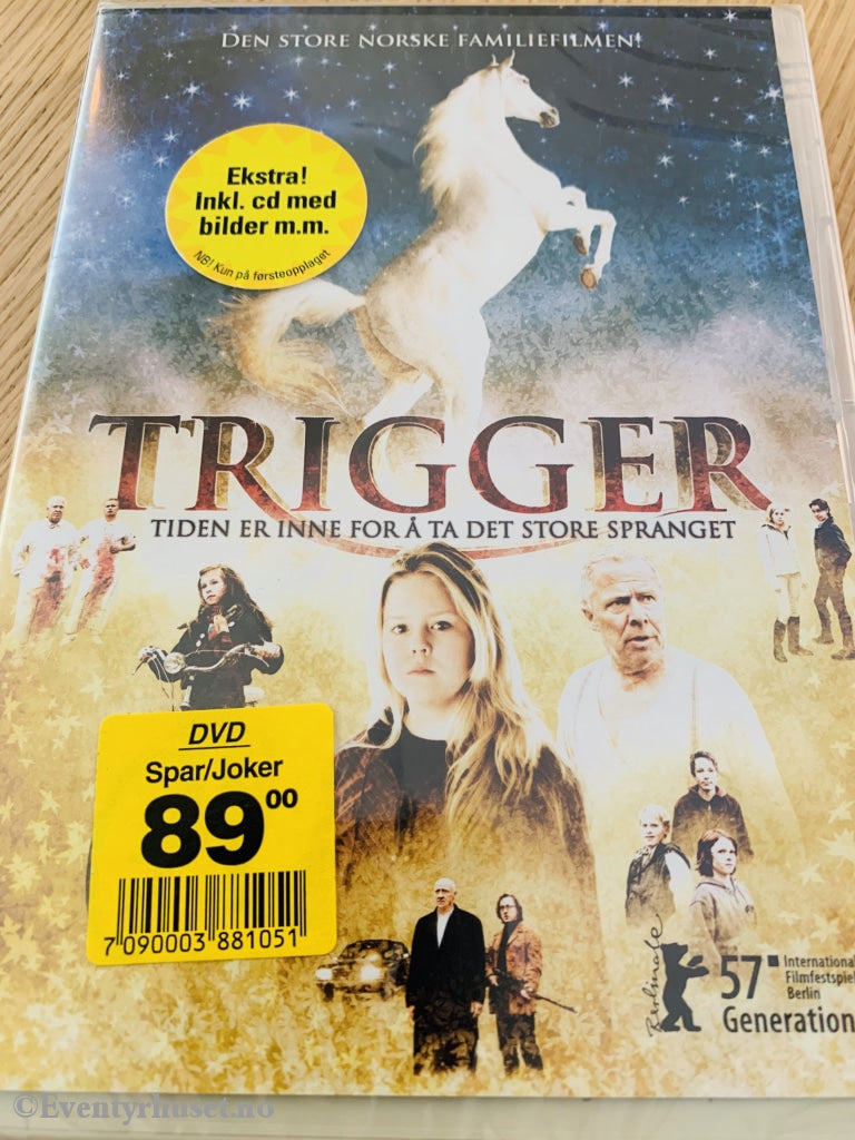 Trigger.2006. DVD ny i plast! – Eventyrhuset
