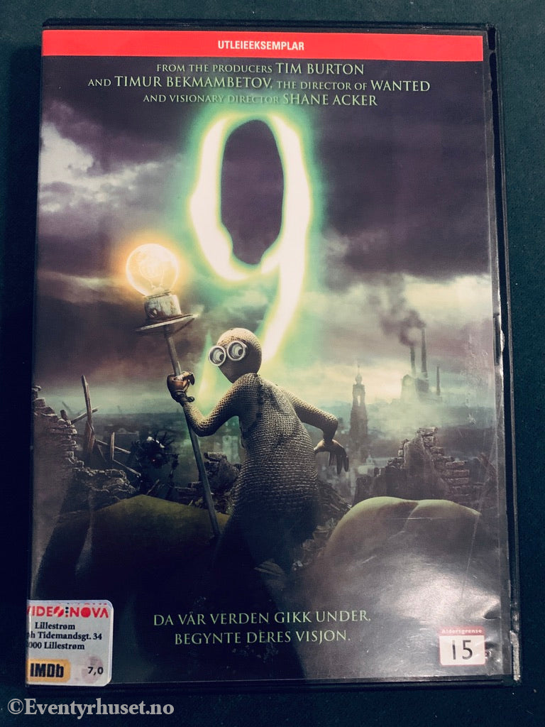 9. DVD leiefilm. – Eventyrhuset