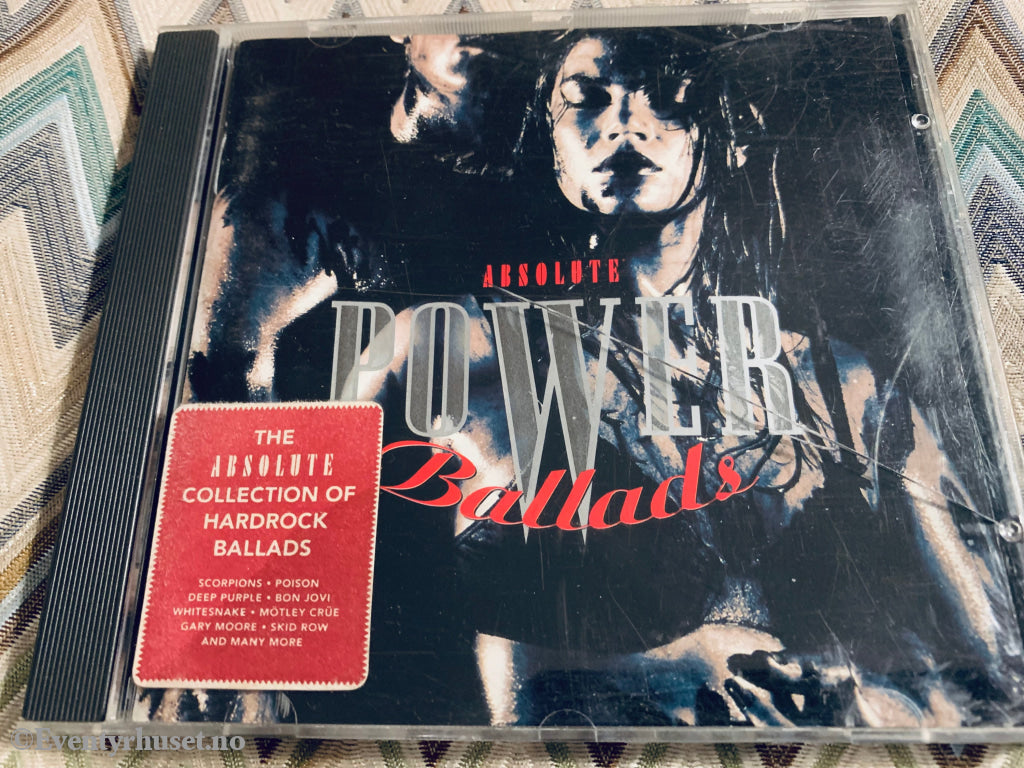 Absolute Power Ballads. 1991. CD. – Eventyrhuset