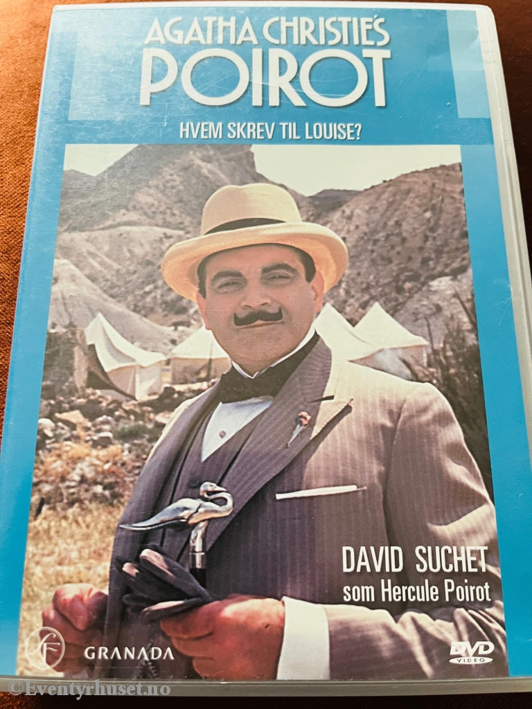 Agatha Christie’s Poirot. Hvem skrev til Louise? DVD. – Eventyrhuset