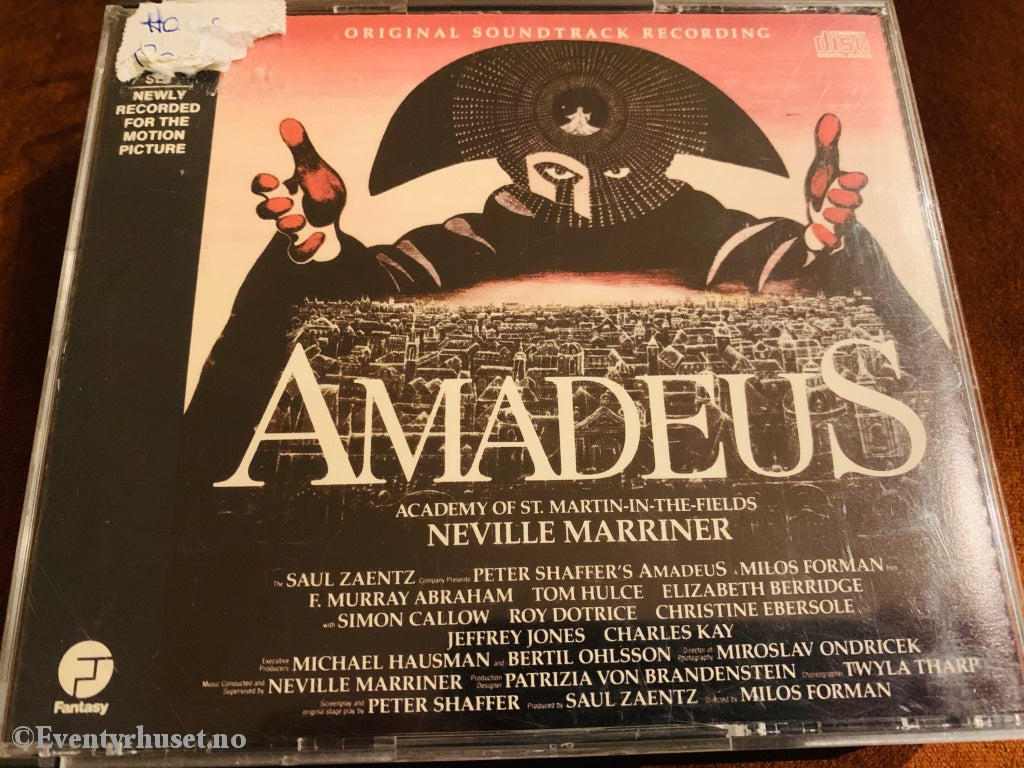 Amadeus (Soundtrack). 1994. Dobbel CD. – Eventyrhuset