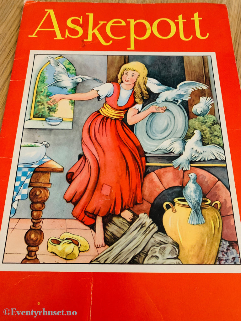 Askepott. Gammelt hefte med rike illustrasjoner! – Eventyrhuset