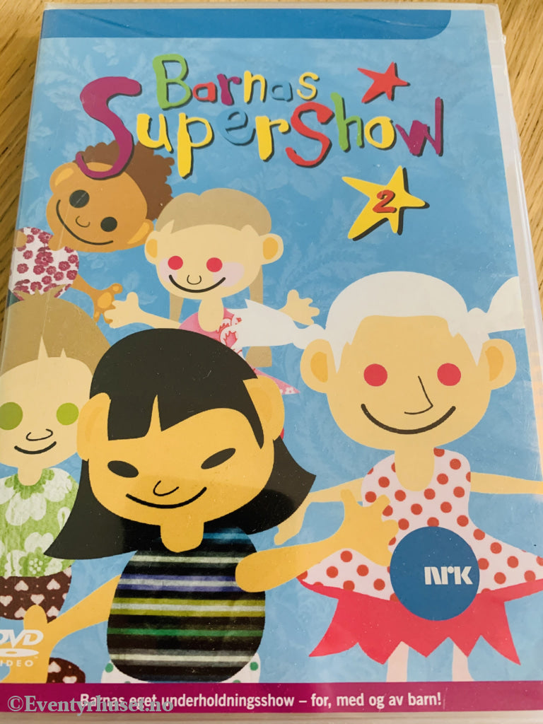 Barnas Supershow 2 (NRK). 2004/05. DVD. Ny i plast! – Eventyrhuset