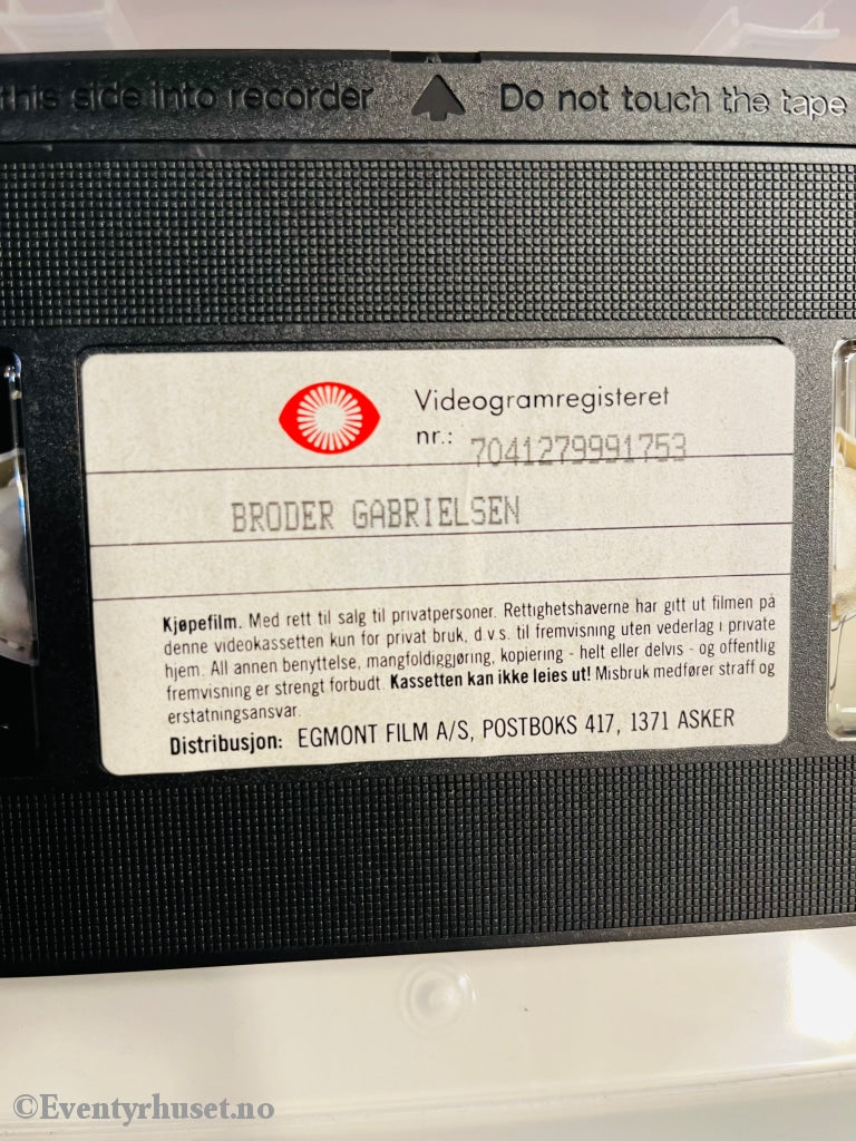 Border Gabrielsen (Norske klassikere). VHS. – Eventyrhuset