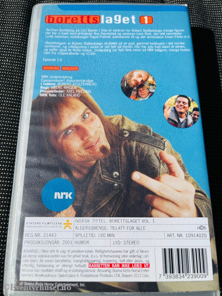 Borettslaget. Vol. 1. 2001. VHS. – Eventyrhuset