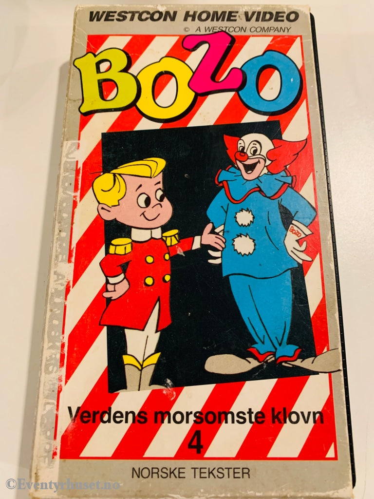 Bozo. Vol. 4. VHS. Slipcase. – Eventyrhuset