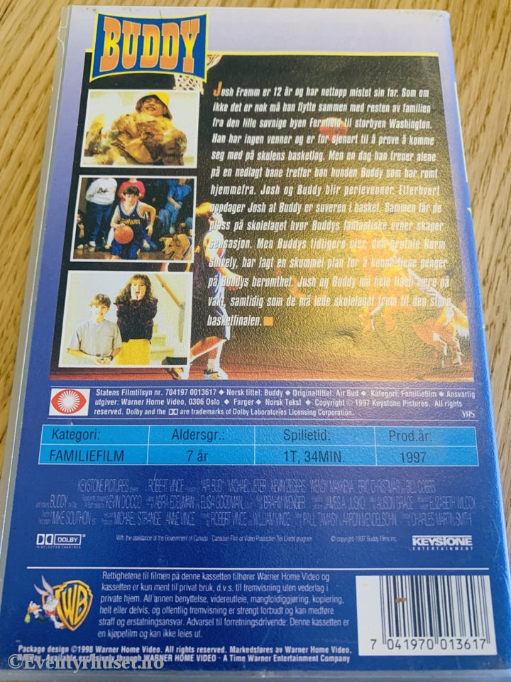 Buddy. 1997. VHS. – Eventyrhuset