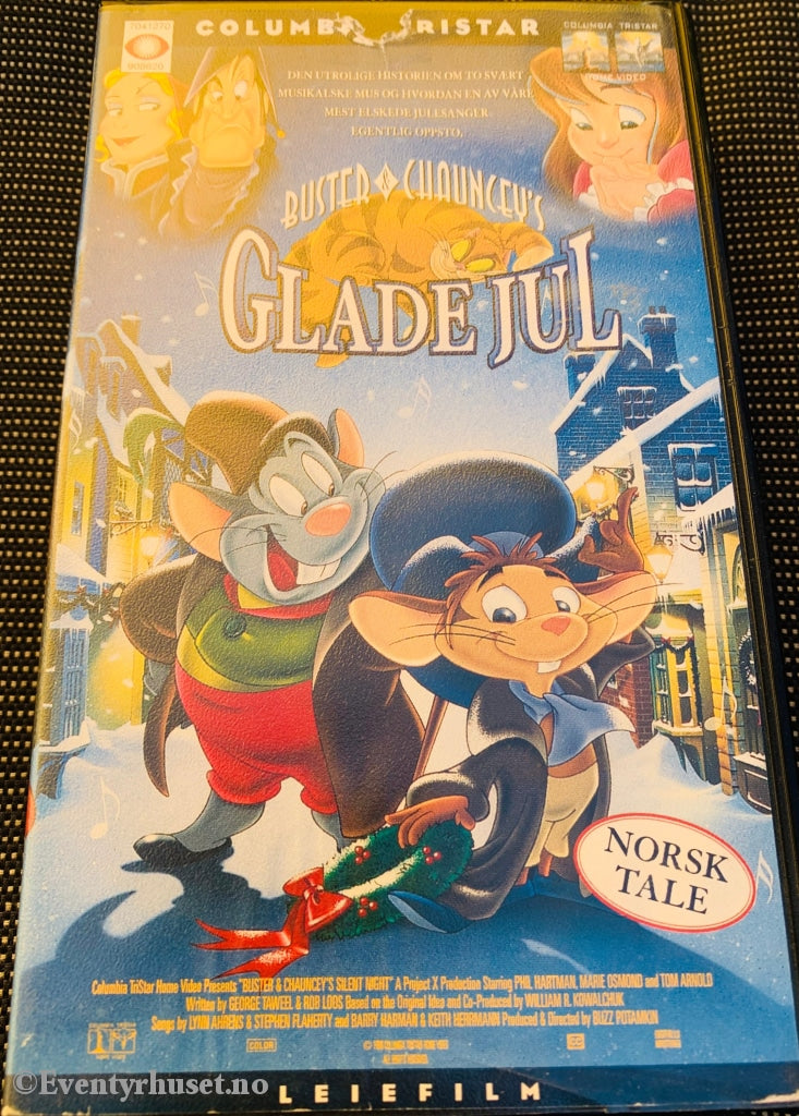 Buster & Chauncey's Glade Jul. 1998. VHS leiefilm. – Eventyrhuset