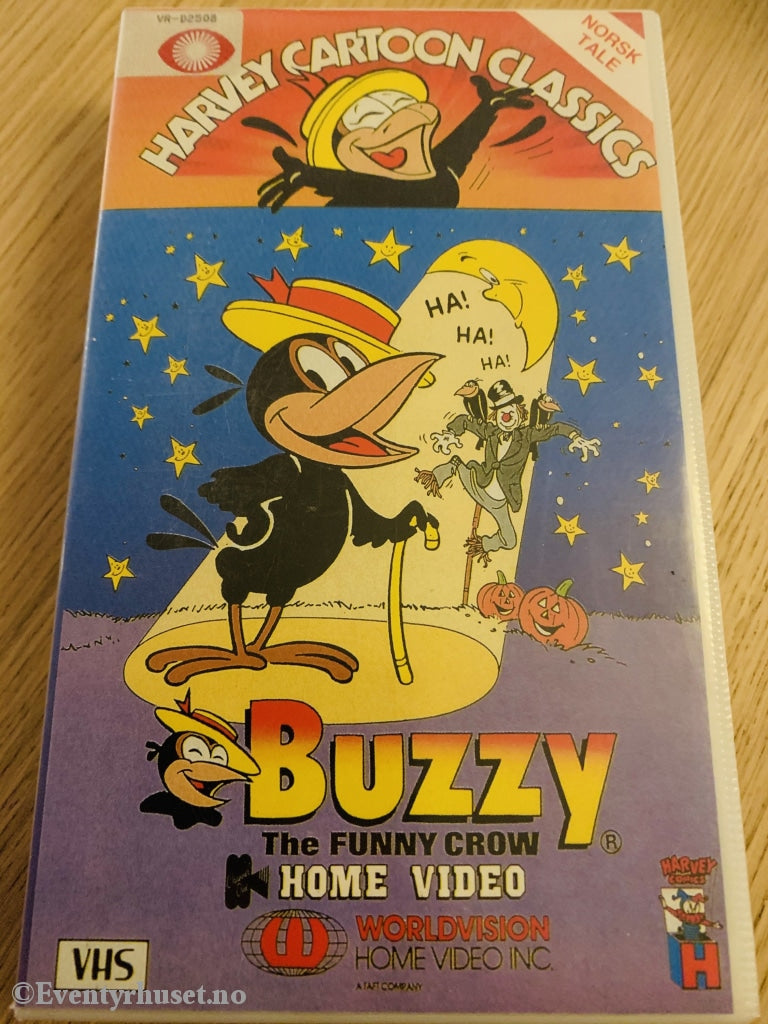 Buzzy The Funny Crow. VHS. – Eventyrhuset