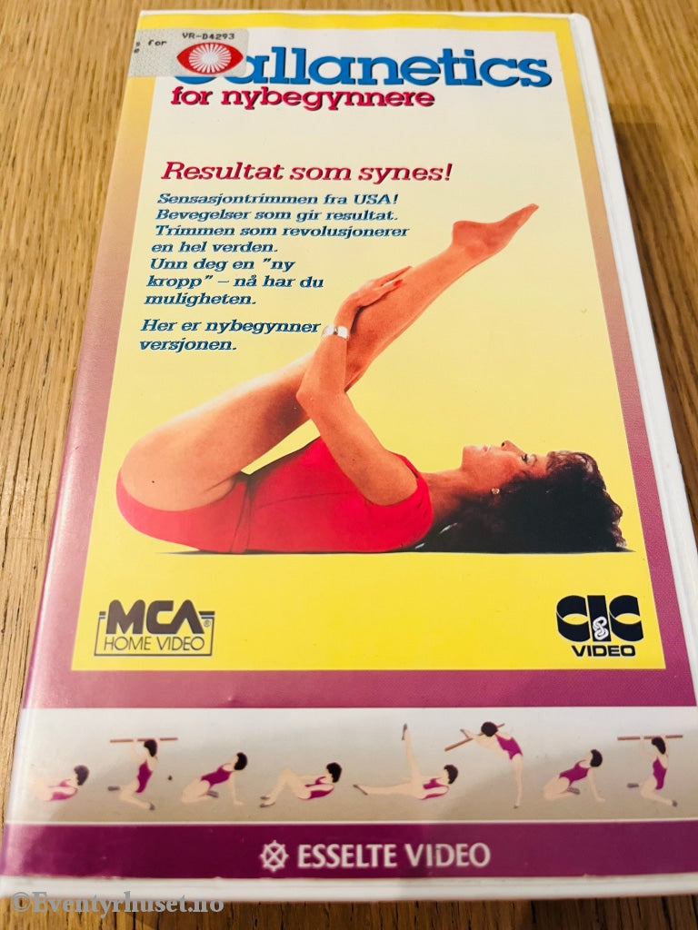 Callanetics for nybegynnere. 1989. VHS. – Eventyrhuset