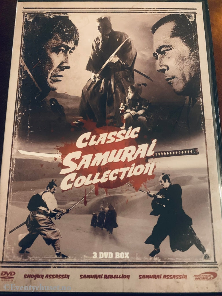 Classic Samurai Collection. DVD samleboks. – Eventyrhuset
