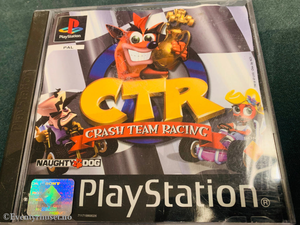 Crash Team Racing (CTR). PS1. – Eventyrhuset