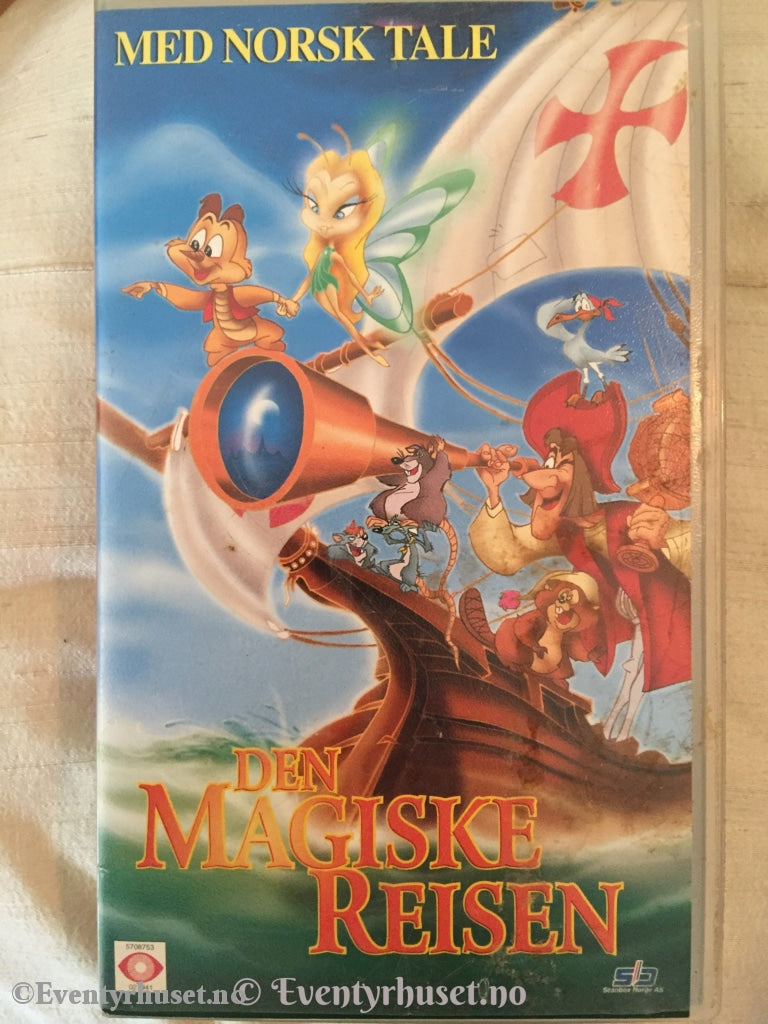 Den magiske reisen. 1994. VHS. – Eventyrhuset