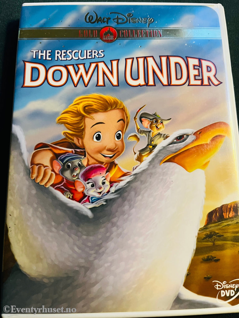 Disney DVD. The Rescuers Down Under (Gold Collection). – Eventyrhuset