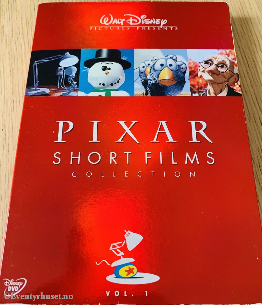 Disney Pixar DVD. Short films. 2007. Slipcase. – Eventyrhuset