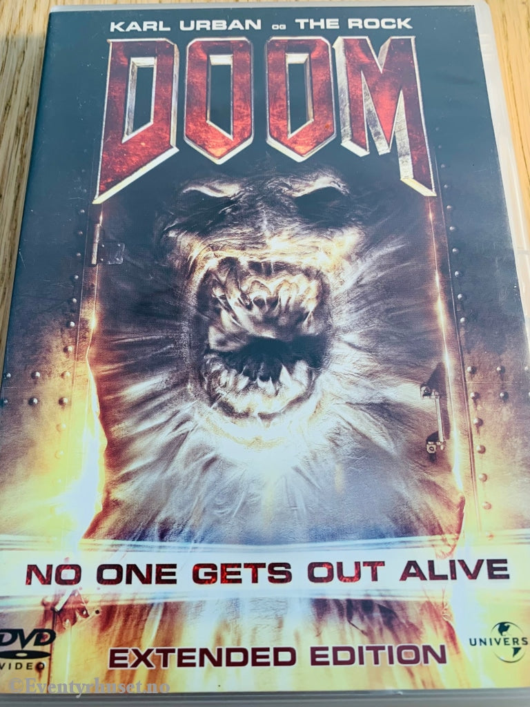 Doom - Extended Edition. DVD. – Eventyrhuset