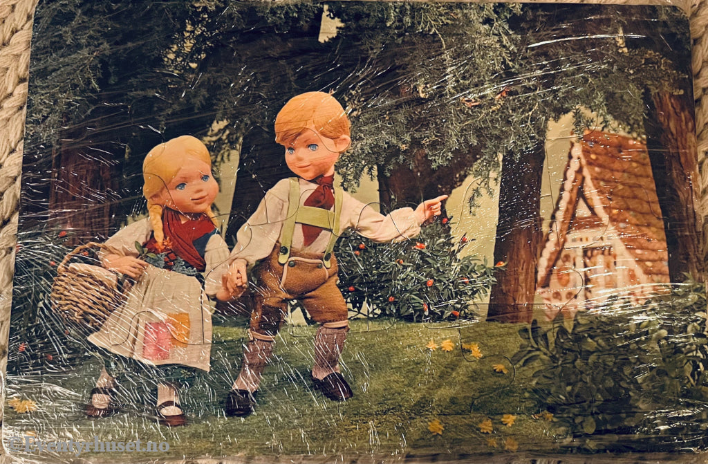 En eventyrbokserie for de yngste. 1968. Hans og Grete. Puslespill. – Eventyrhuset