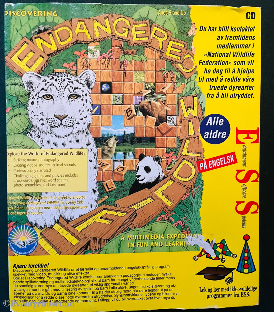 Endangered Wildlife. PC-spill. Big Box. – Eventyrhuset