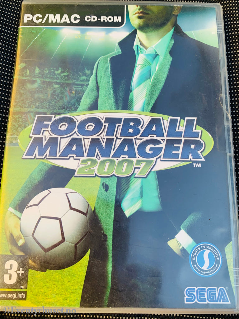 Football Manager 2007. PC-spill. – Eventyrhuset