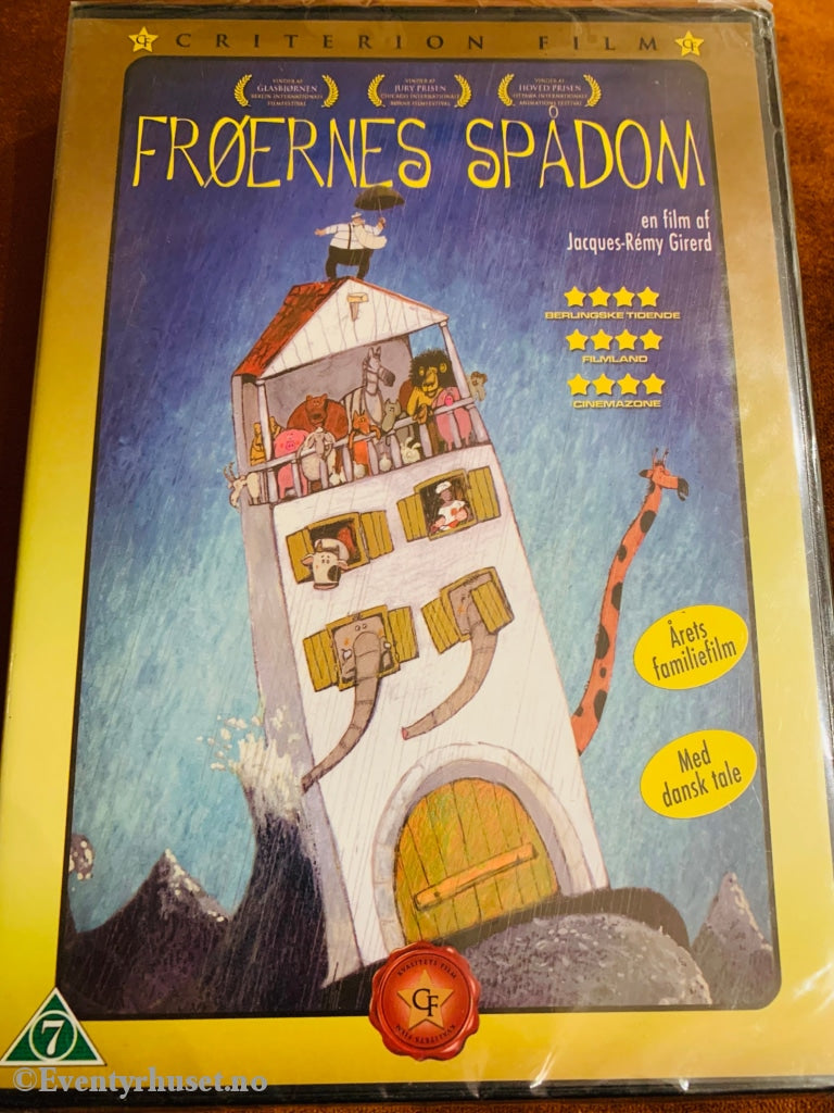 Frøernes spådom. 2003. DVD. Ny i plast! – Eventyrhuset