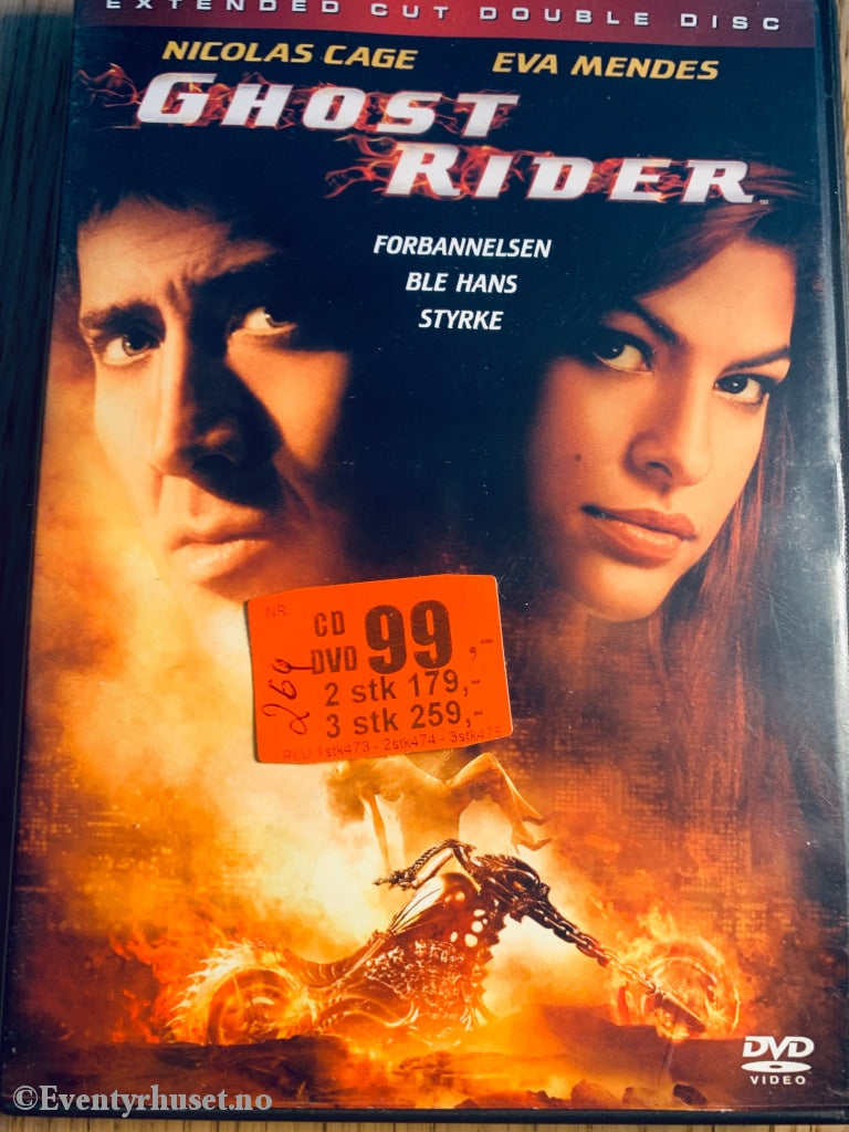 Ghost Rider. DVD. – Eventyrhuset