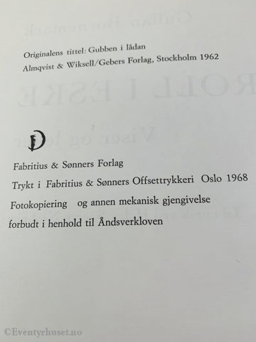 Gullan Bornemark. 1968. Troll i eske. – Eventyrhuset