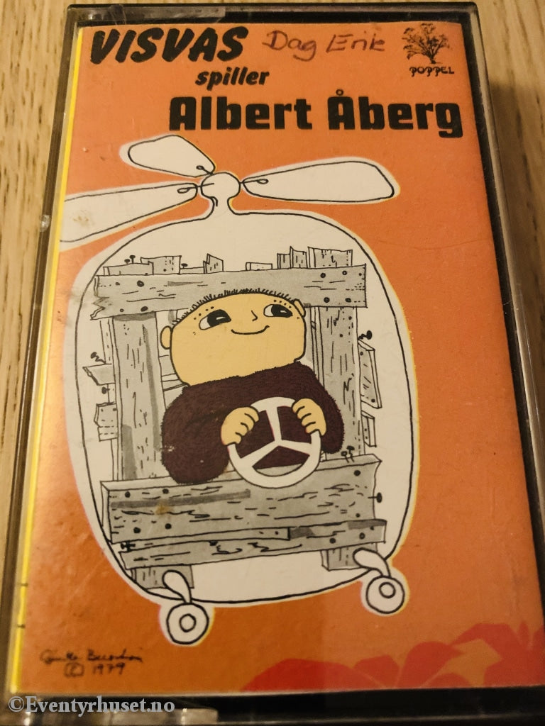 Gunilla Bergstrøm. 1983. VISVAS er Kompis med Albert Åberg. Kassett ...