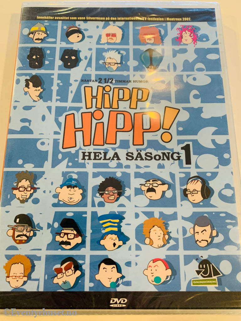 Hipp Hipp! Sesong 1. 2003. DVD ny i plast! – Eventyrhuset
