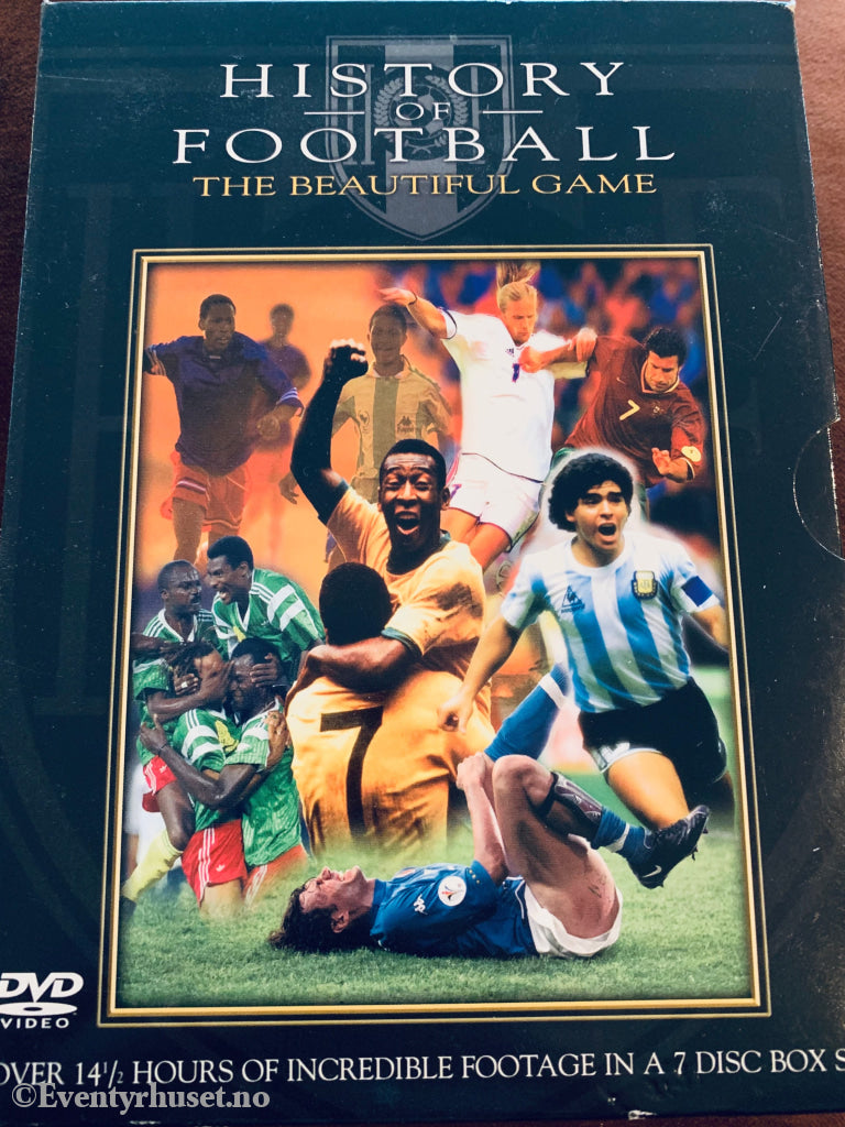 History of Football - The Beautiful Game. DVD samleboks. – Eventyrhuset