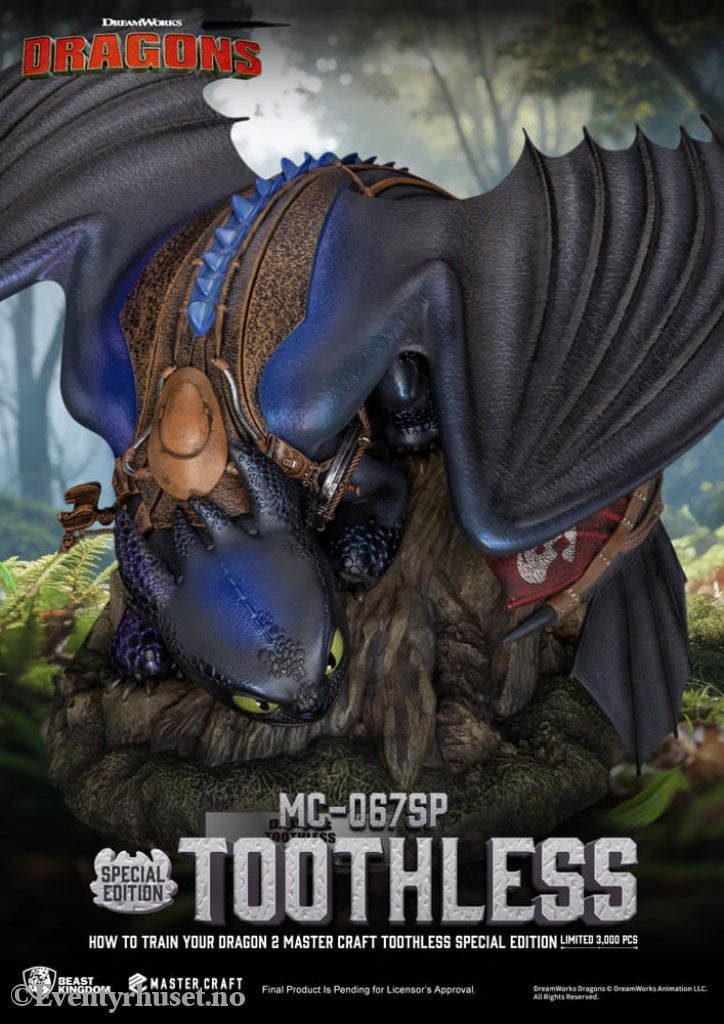 How To Train Your Dragon 2 Master Craft Statue Toothless 38 cm ...