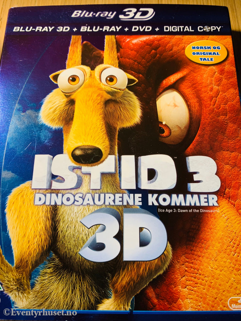 Istid 3D. Blu-Ray slipcase. – Eventyrhuset