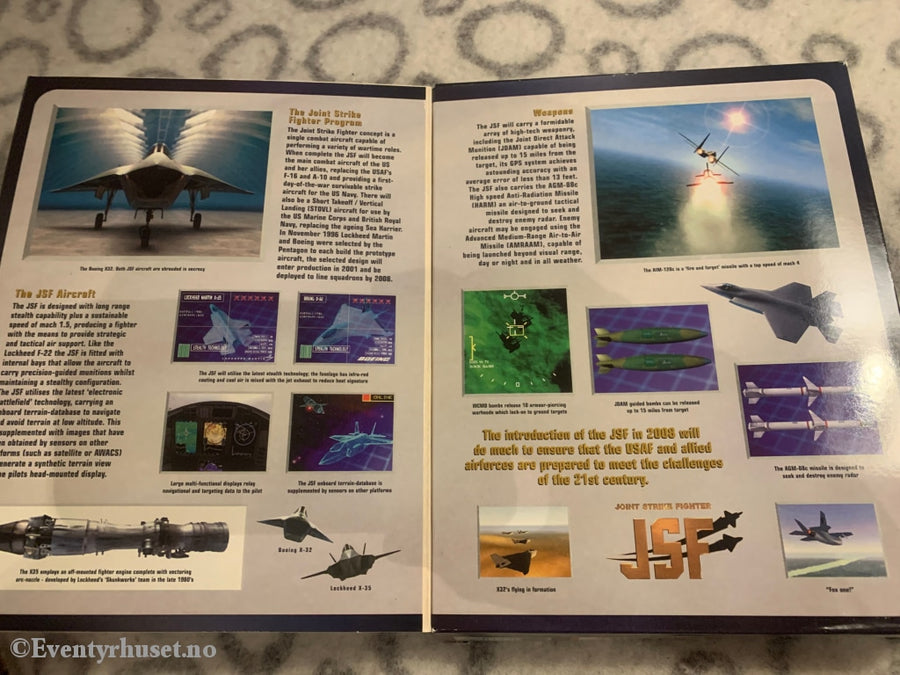 Joint Strike Fighter (JSF). PC-spill. Big Box. – Eventyrhuset