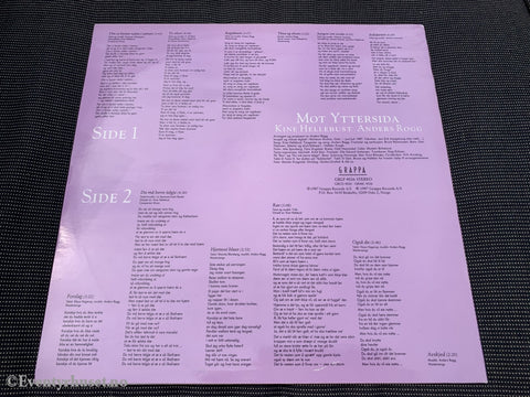 Kine Hellebust & Anders Rogg. 1987. Mot Yttersida. LP. – Eventyrhuset