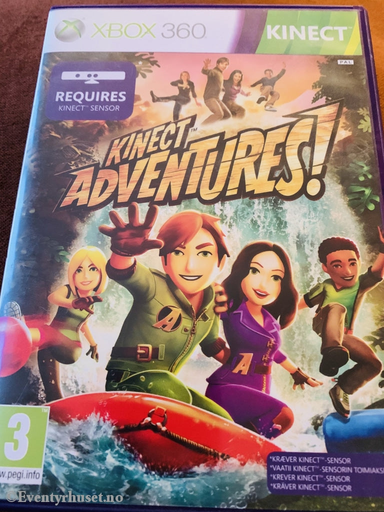 Kinect Adventures! Xbox 360. – Eventyrhuset