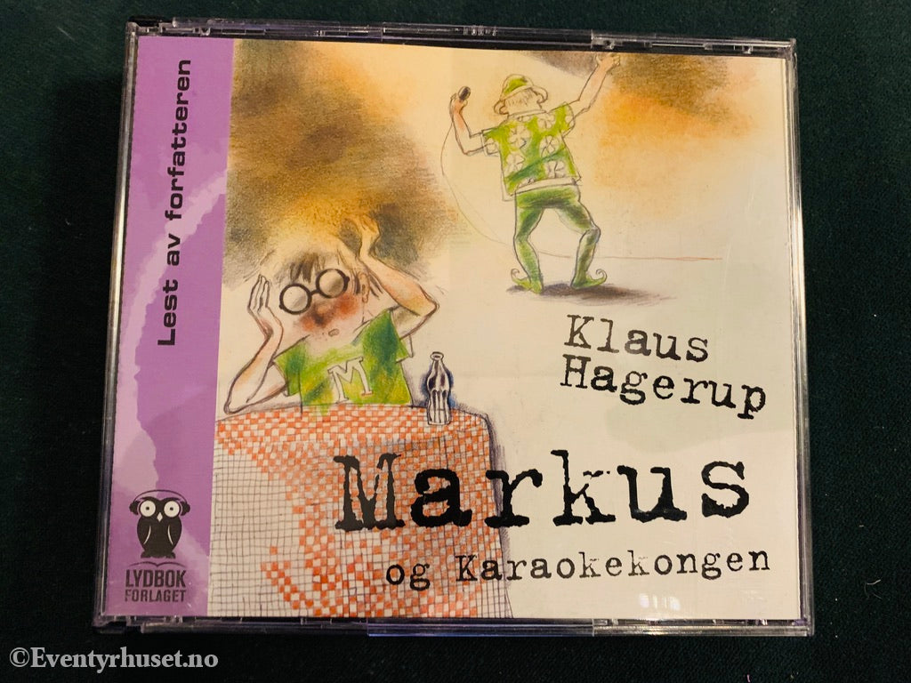 Klaus Hagerup. Markus og Karaokekongen. Lydbok på 5 CD. – Eventyrhuset