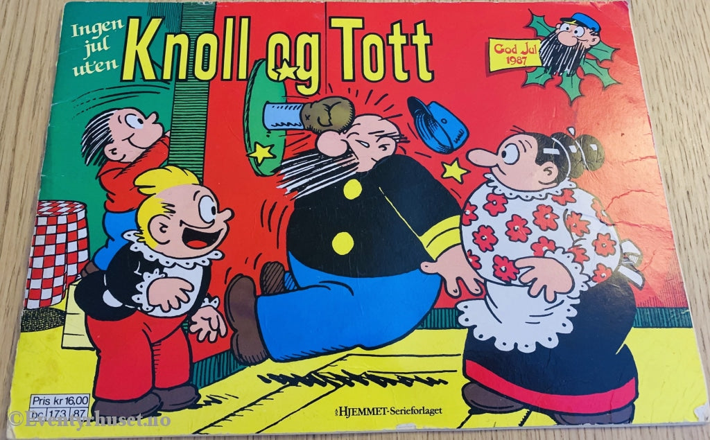 Knoll og Tott. Julen 1987. – Eventyrhuset