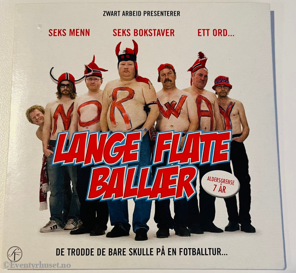 Lange Flate Ballær. DVD slipcase. – Eventyrhuset